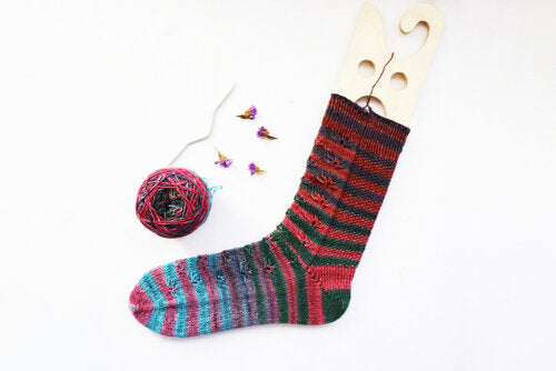 knitted sock kit